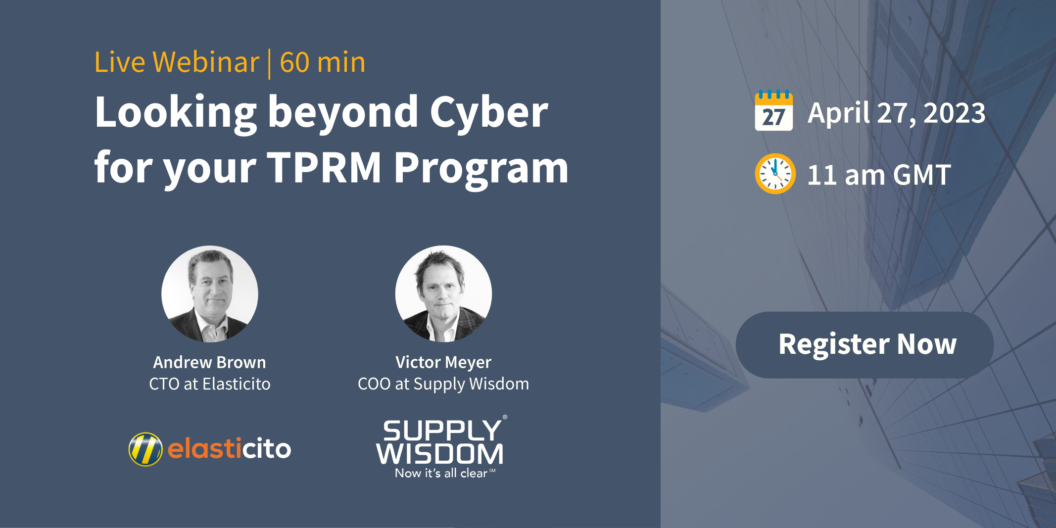 Webinar Registration - Looking beyond Cyber for your TPRM Program